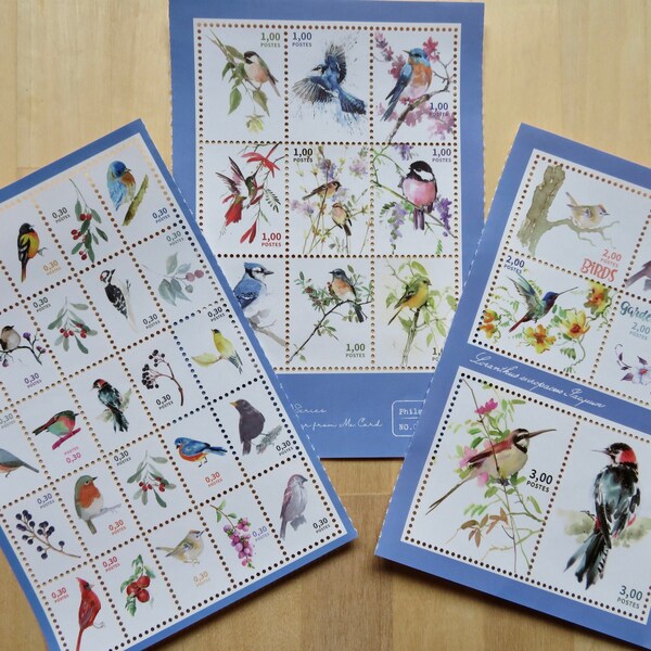 Cute Bird Stamp - Etsy