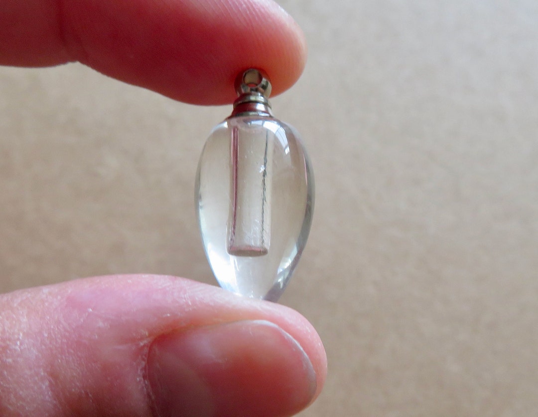 Glass Teardrop Bead Cremation Ash Hair Clear Urn Memorial DIY - Etsy