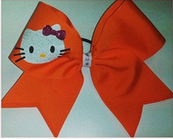 Items similar to Hello Kitty Cheer Bow on Etsy