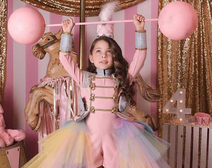 Rts-girl Nutcracker Costume,girl Circus Outfit,soldier Dress,tutu ...