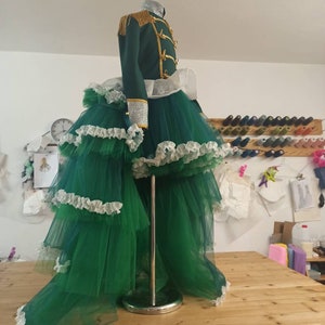 Girl Nutcracker Costume, Girl Circus Outfit,soldier Dress,tutu Circus ...