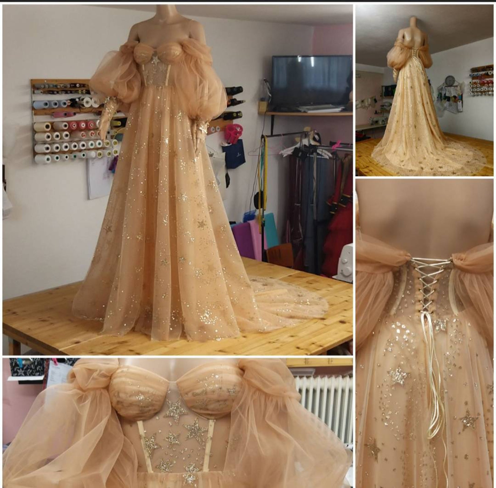 Star Dresscorset Dresscelestial Dress - Etsy