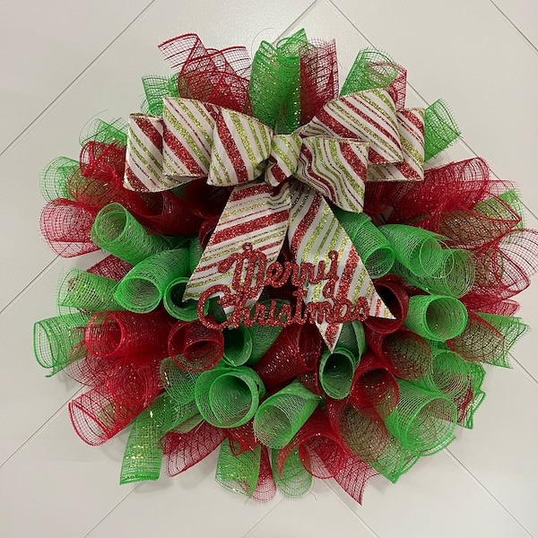 Curly Deco Mesh - Etsy