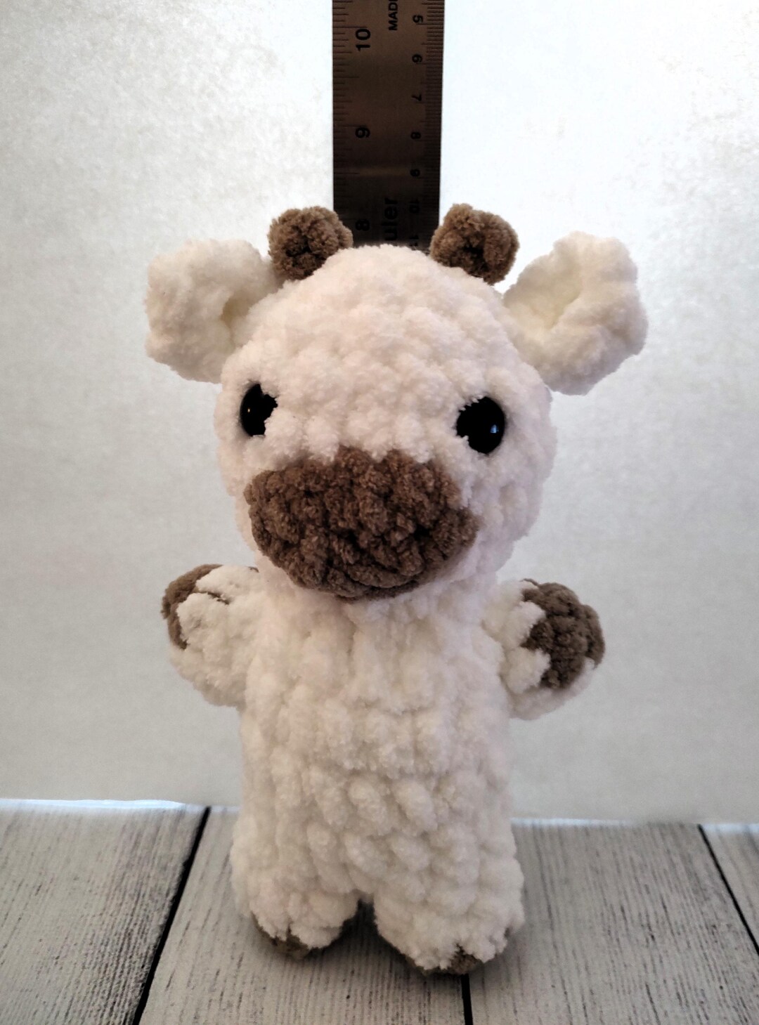 Little Bitty Mini Cow Plushie, Cow, Farm Animal, Stuffed Toy ...
