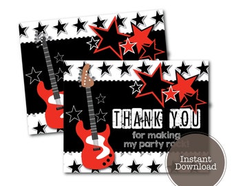 Rock Star Thank You | Etsy