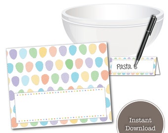 Easter Tent Cards - Etsy