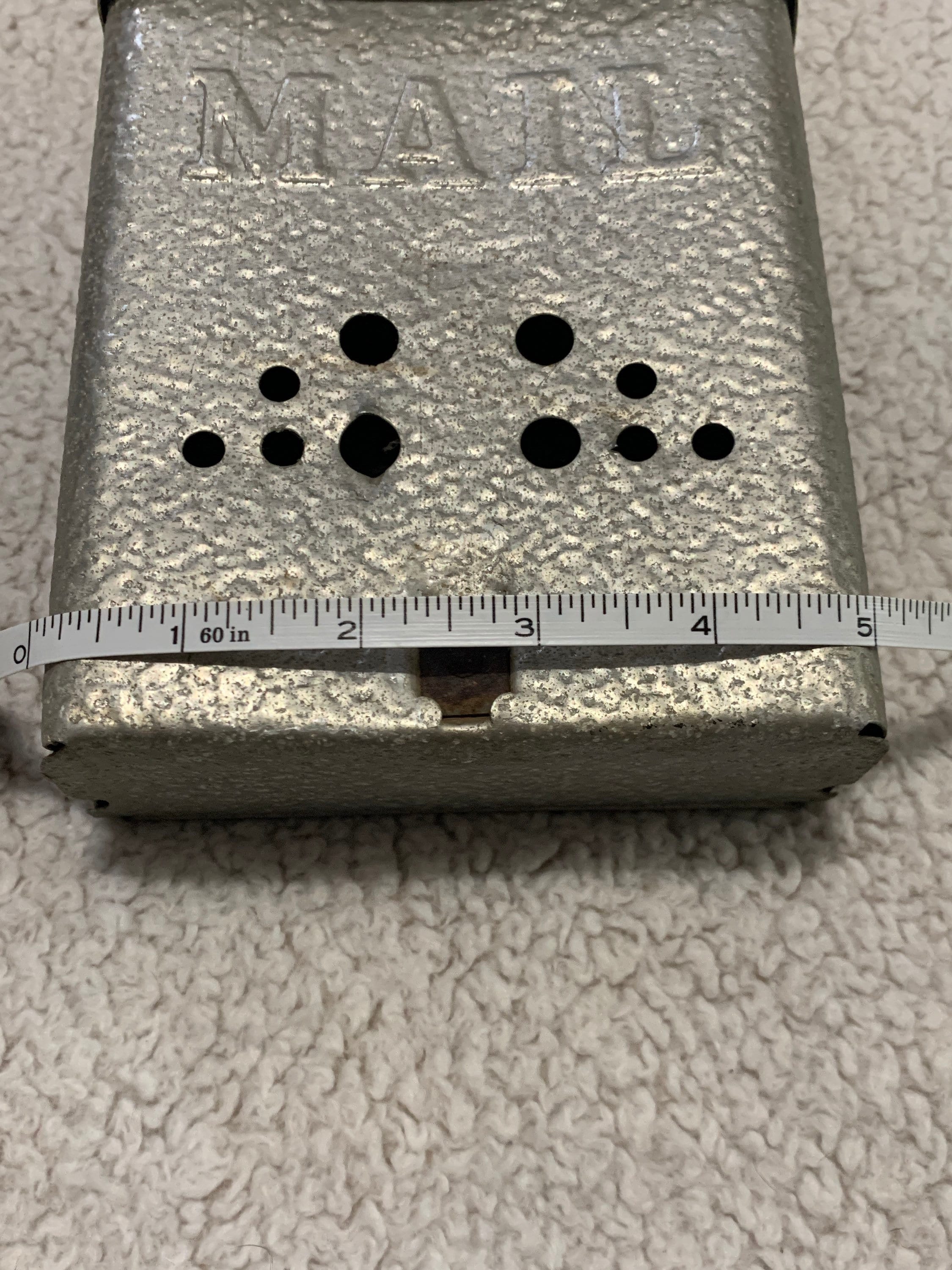 Vintage Norco Metal Mailbox - Etsy