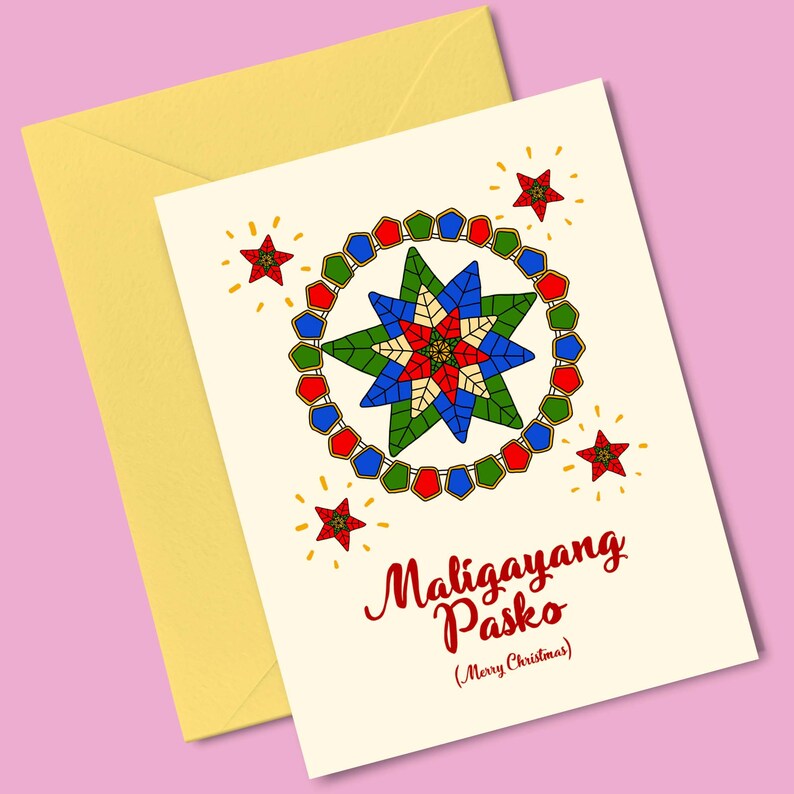 Filipino Christmas | Maligayang Pasko | Philippines Card | Christmas ...
