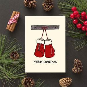 Santa Boxing Gloves | Personal Trainer Christmas | Crossfit Christmas ...