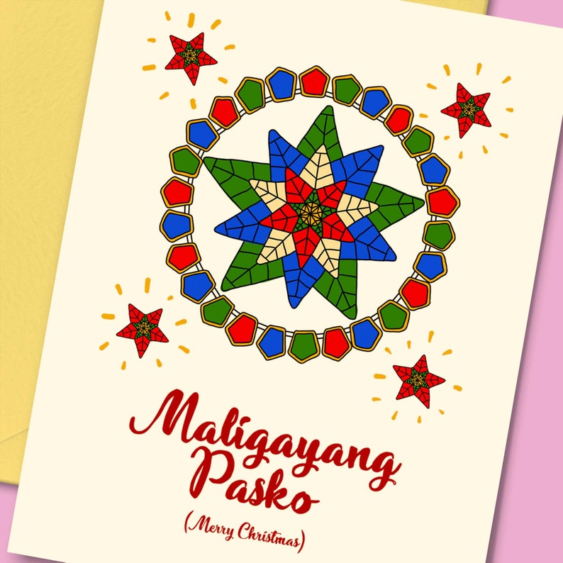 Filipino Christmas | Maligayang Pasko | Philippines Card | Christmas ...