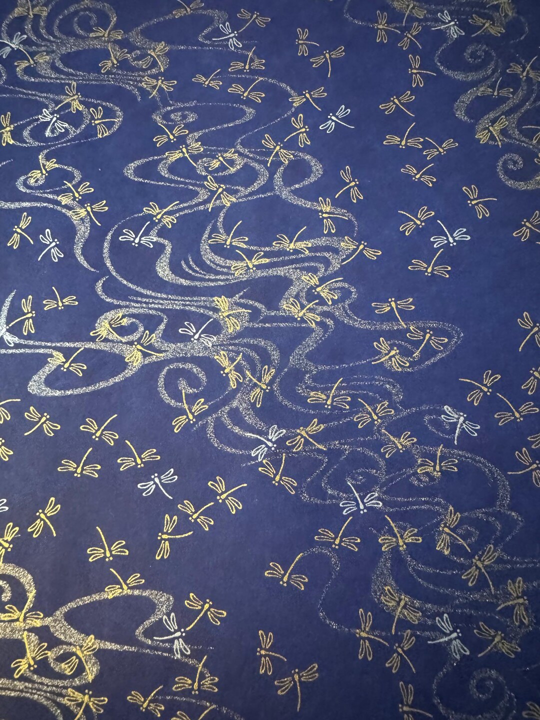 Origami Paper, Chiyogami Paper, Yuzen Paper, Washi Paper. Gold ...