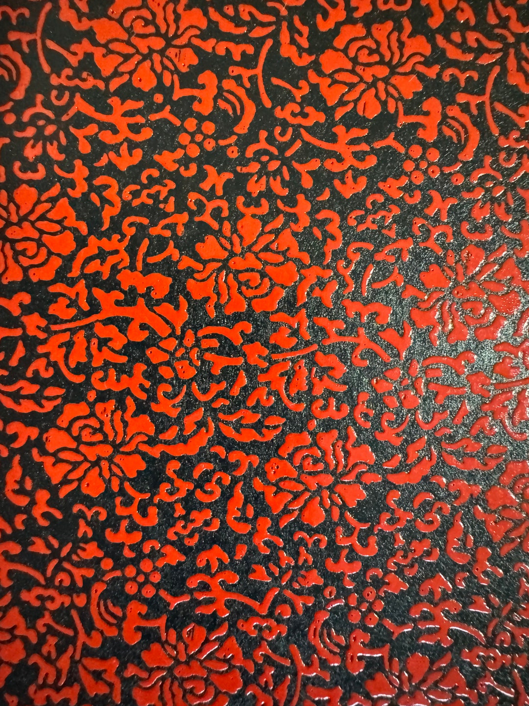 Lacquered Japanese Yuzen Paper Roses. Perfect for Origami, Scrapbooking ...