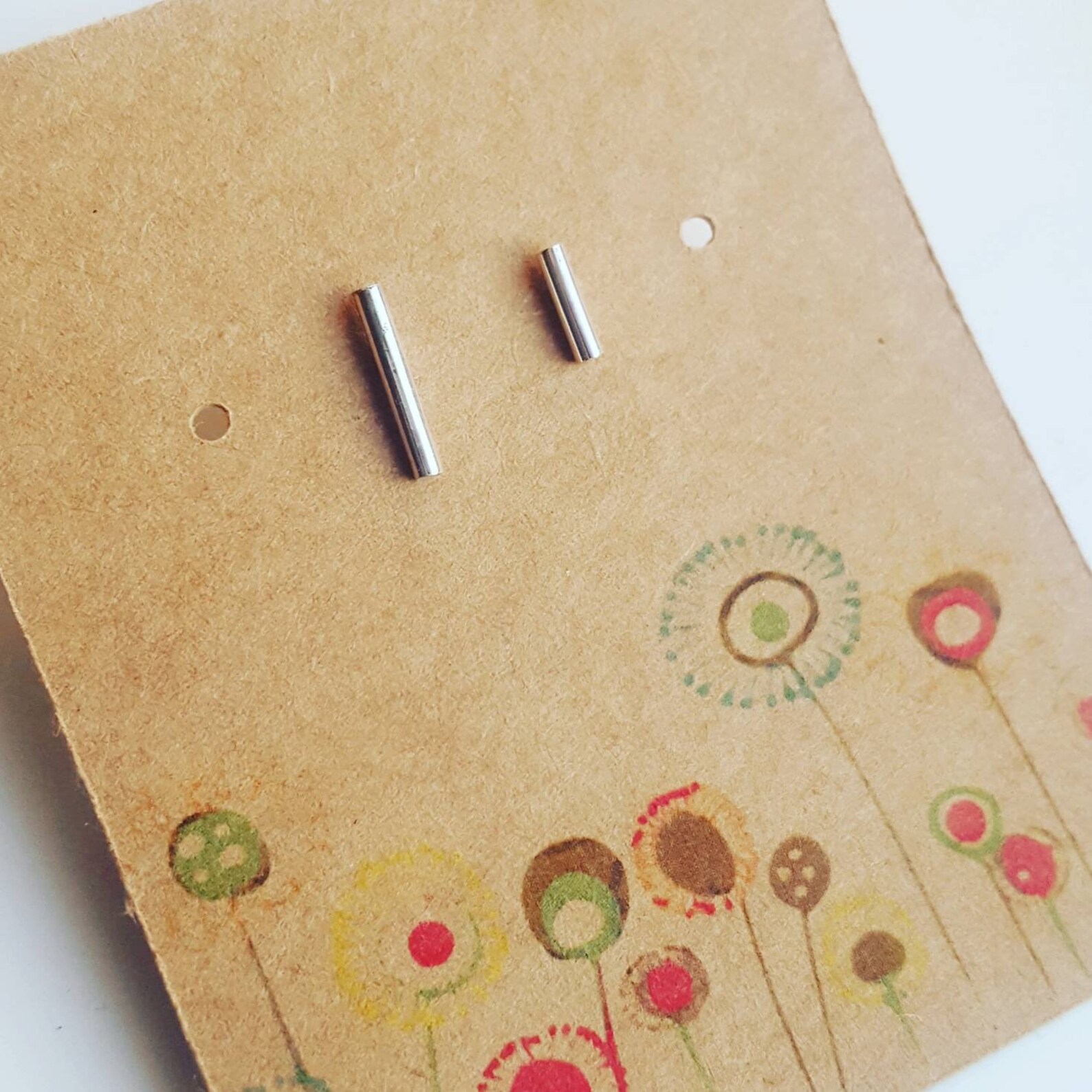 Sterling Silver Bar / Line Rounded Shiny or Flat Textured - Etsy UK