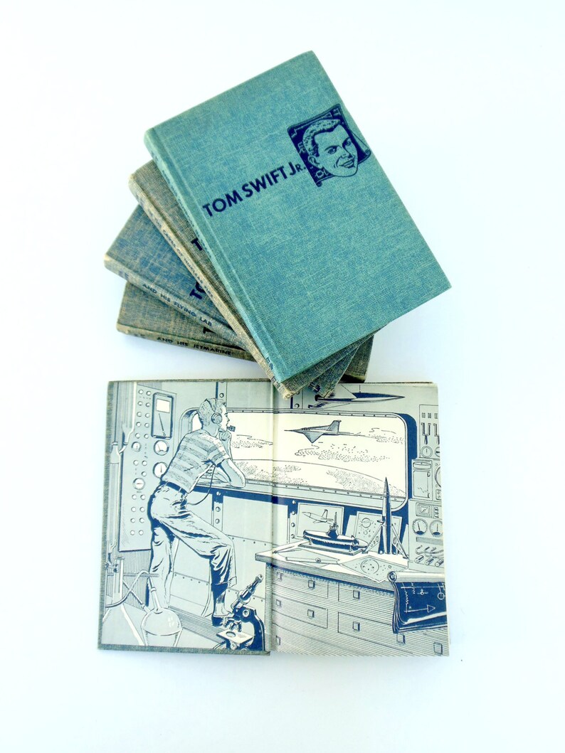 Tom Swift Children's Books Set Victor Appleton 1950s | Etsy