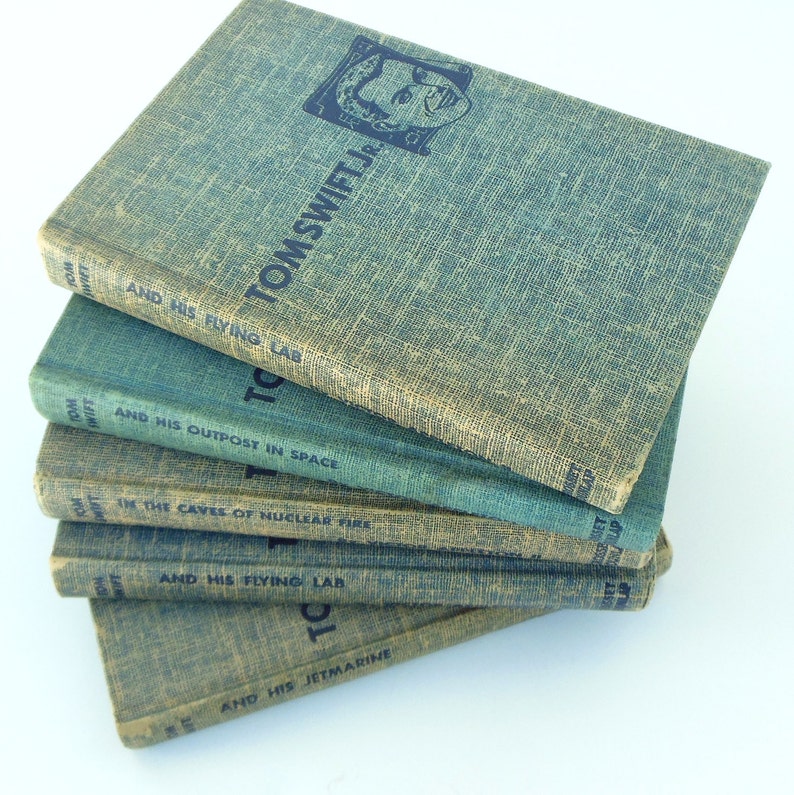 Tom Swift Children's Books Set Victor Appleton 1950s | Etsy