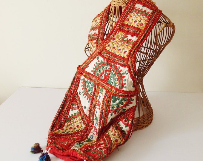 Boho Shoulder Bag Indian Embroidery Mirrored - Etsy