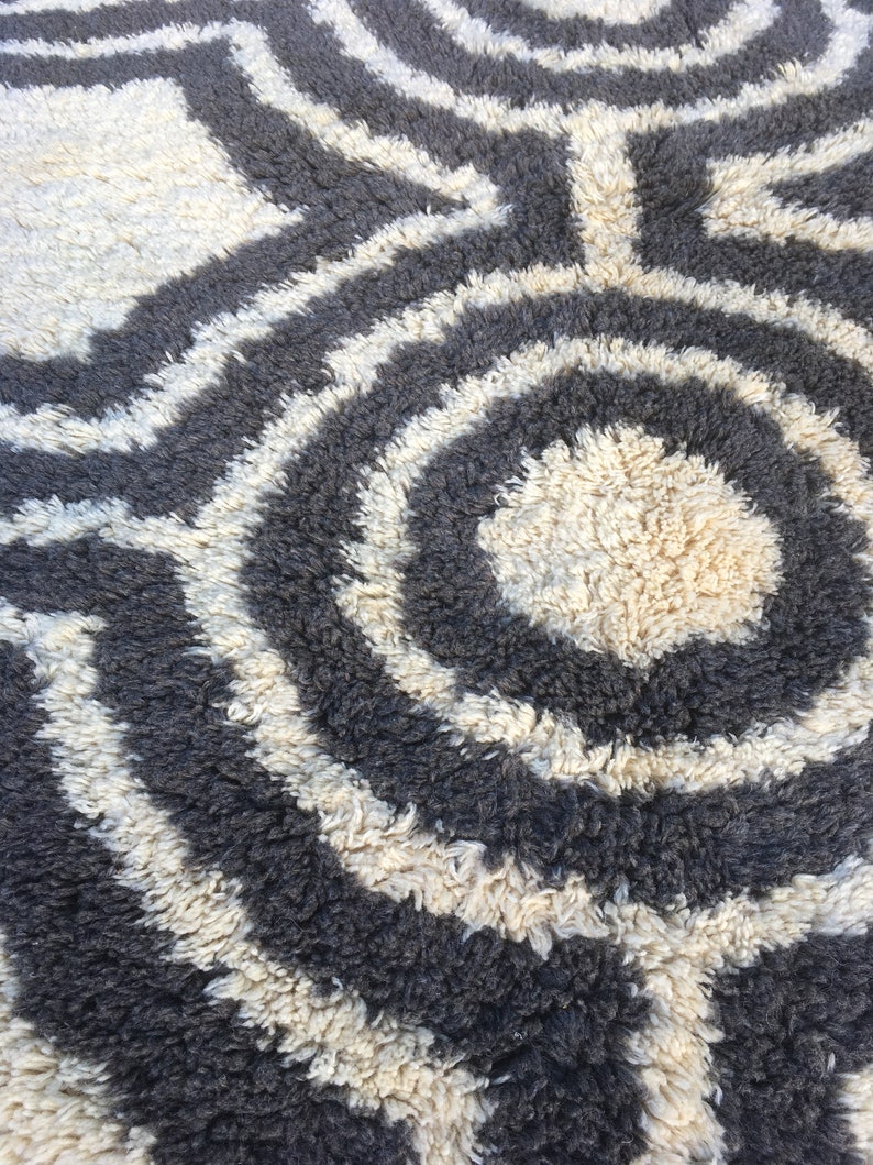 Shag Rug Op Art Rya Rug Shag Carpet - Etsy