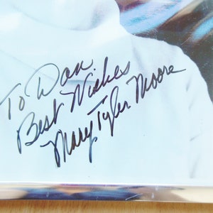 Mary Tyler Moore Celebrity Autograph Publicity Photo 1980s RIP | Etsy