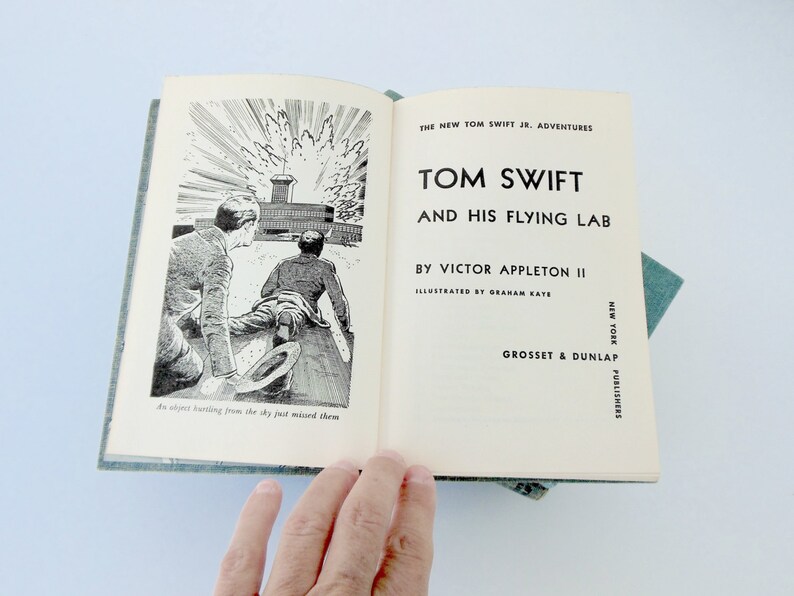 Tom Swift Children's Books Set Victor Appleton 1950s | Etsy