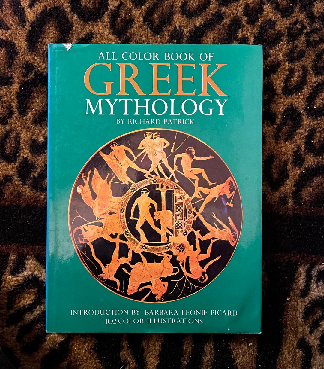 All Color Book of Greek Mythology, Richard Patrick - Etsy