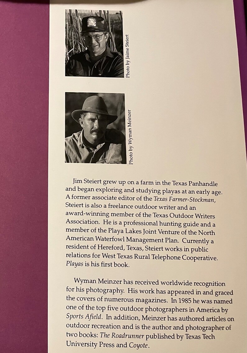 Playas: Jewels of the Plains. Jim Steiert and Wyman Meinzer - Etsy Canada