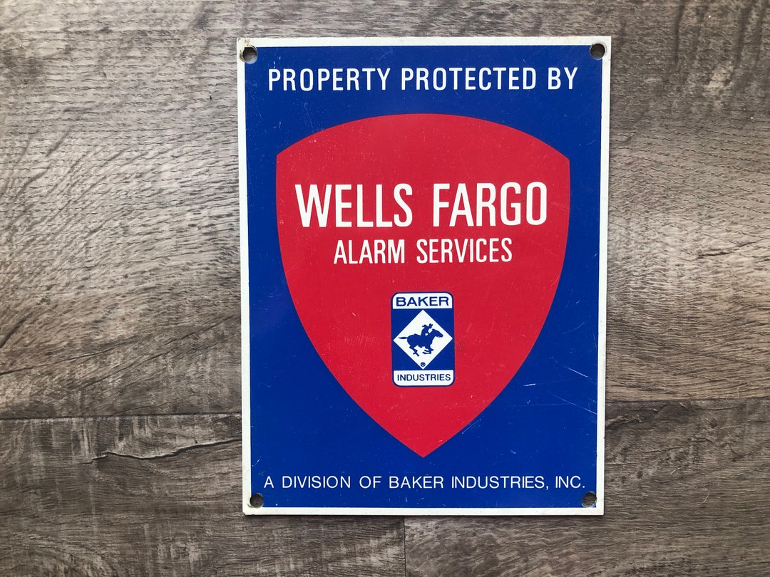 RARE BANKING MEMORABILIA: Vintage Historical Wells Fargo Alarm ...