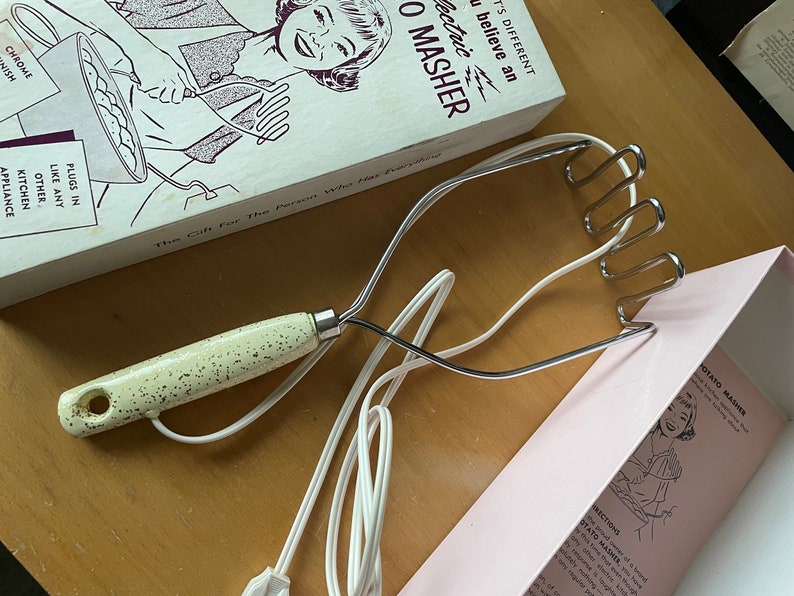VINTAGE 1967 PRANK Oddity: Electric Potato Masher Joke Oddity by ...