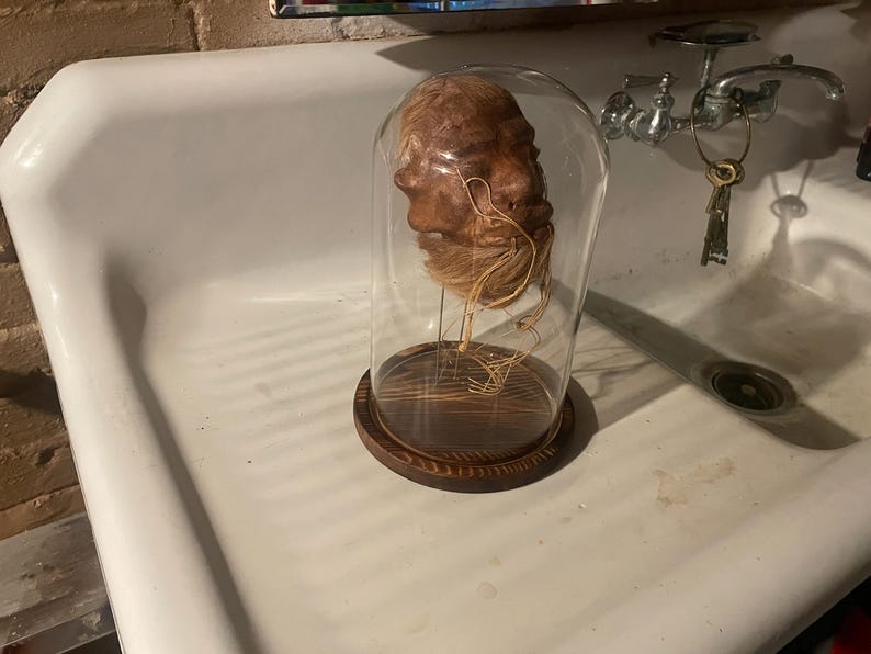 Oddities & Morbid Oddity: Jivaro Shrunken Head -tsantsa Ecuadorian in a ...