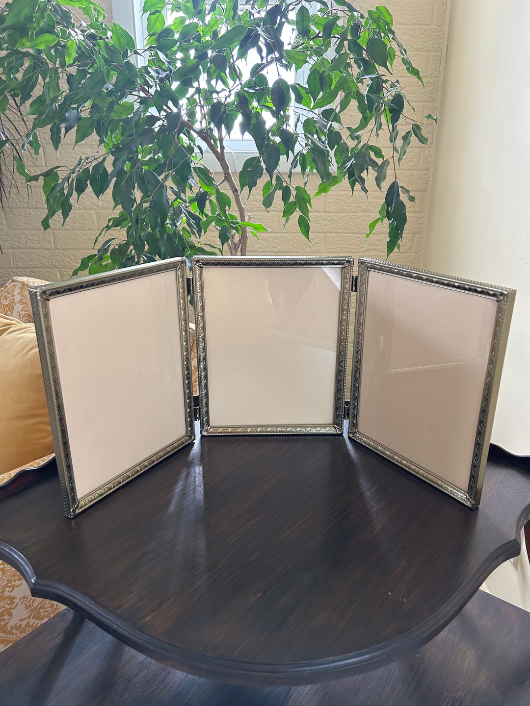 Vintage Metalcraft Intricate Fan Pattern Corner Caps Triple Double ...