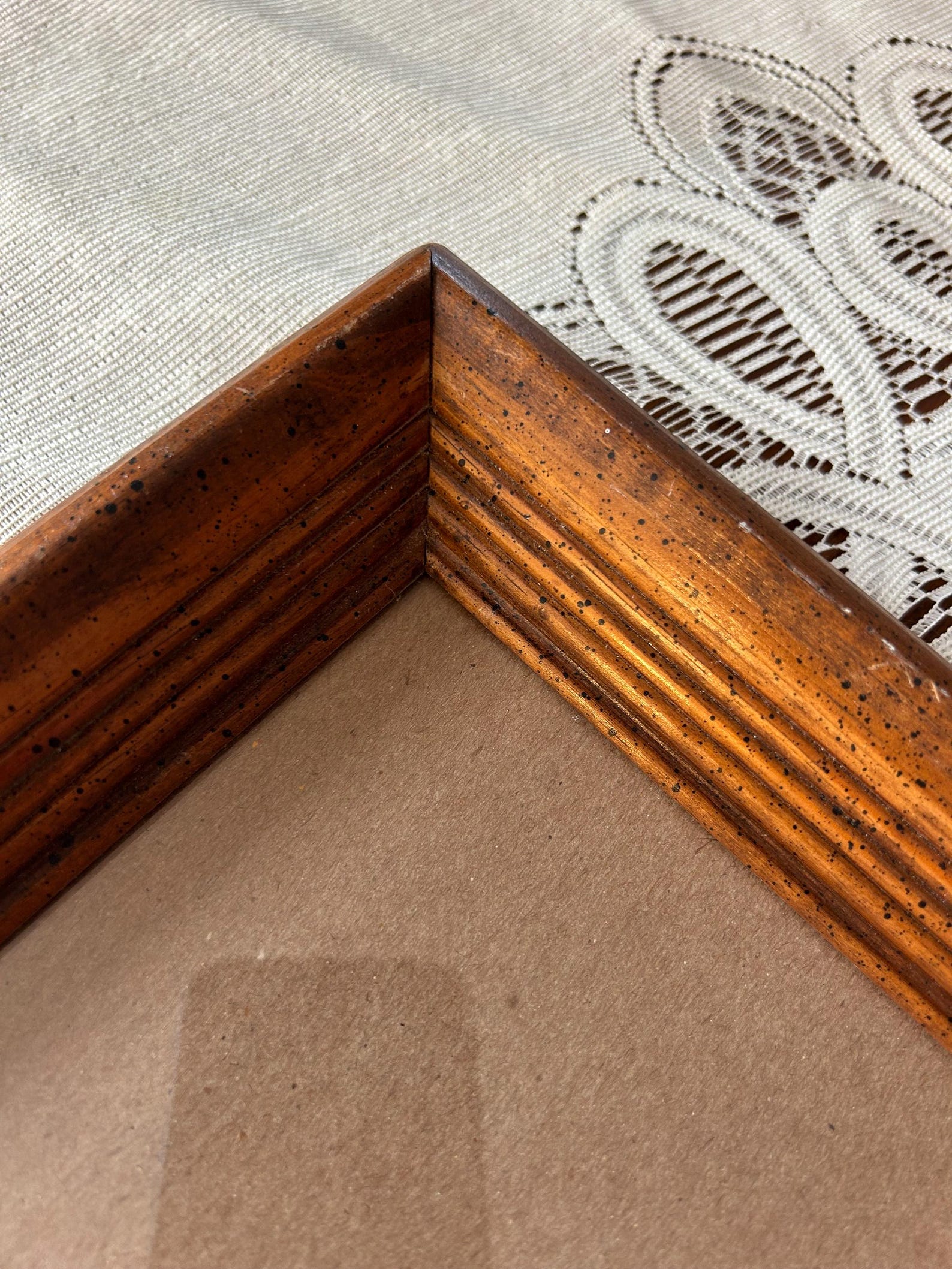 Vintage Solid Wood Frame Wide Deep Picture Art Photo Wall Decor Gallery ...