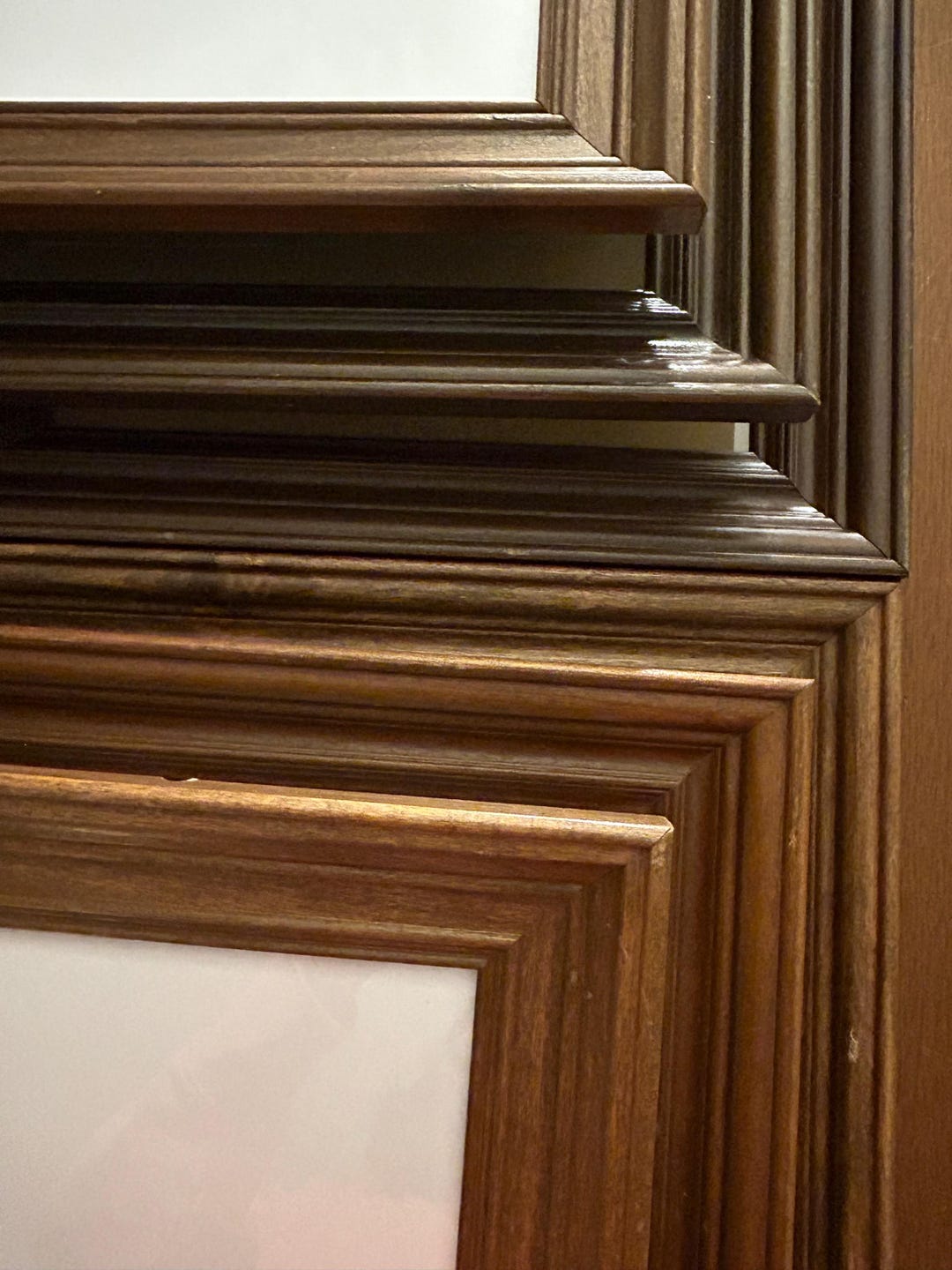 Vintage Solid Wood Frame 2.5” Wide Deep Picture Frame Art Photo Wall ...