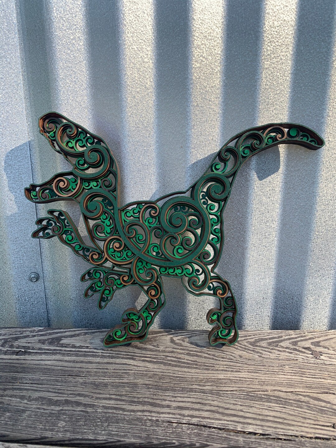 3d Mandala Raptor: Wall Decor or Build It Yourself Kit *FREE Shipping ...