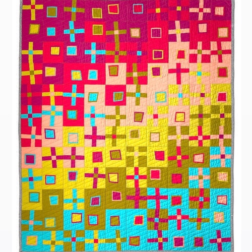 PDF Modern Windy Quilt Pattern Digital Download by Emily - Etsy