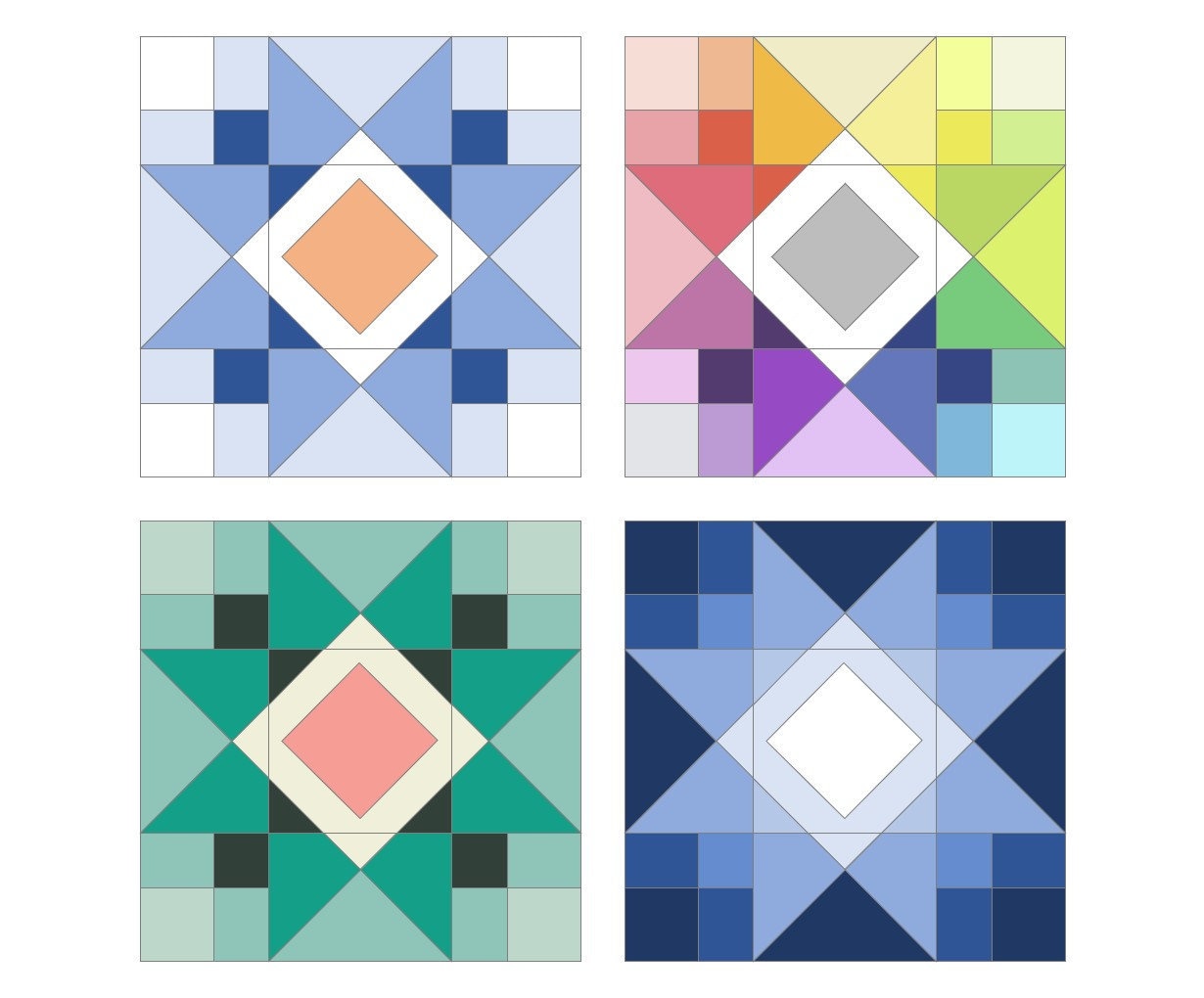 Modern Quilt Block Patterns