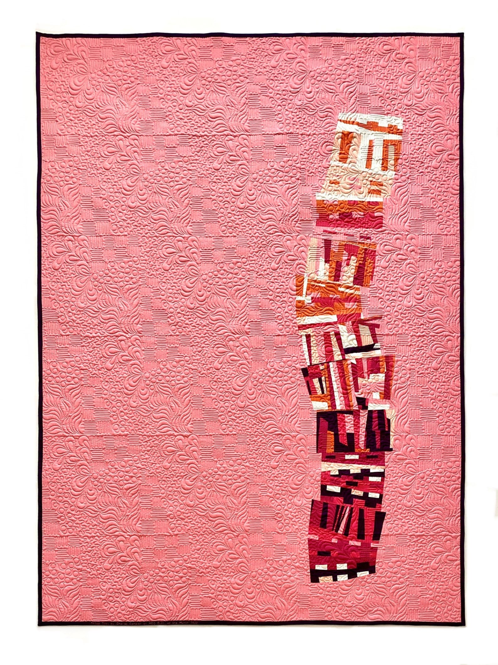 Modern Quilt Pattern Tilted Tiles, a Semi-improv Quilt Pattern by Felt ...