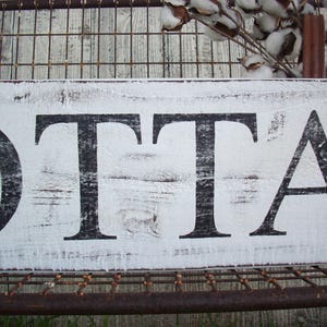 Cottage Sign / Rustic Cottage Decor / French Country Decor / Country ...