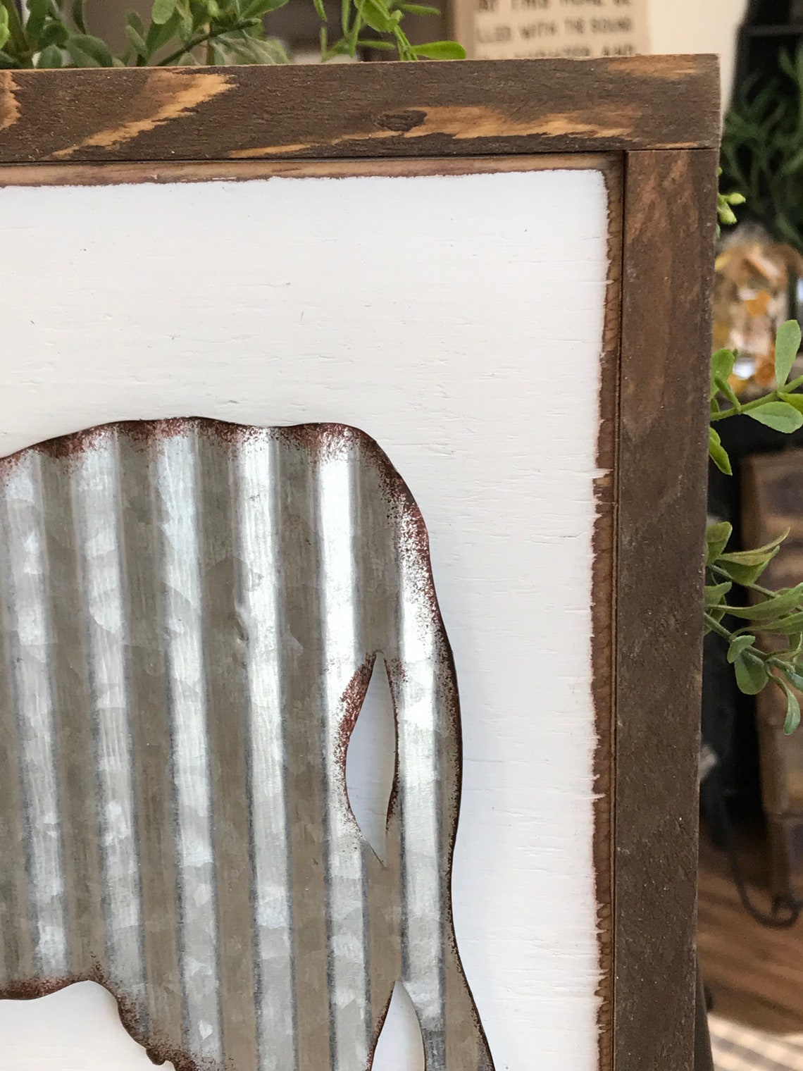 Cow Themed Decor / Country Farmhouse Wall Decor / Metal Farm - Etsy