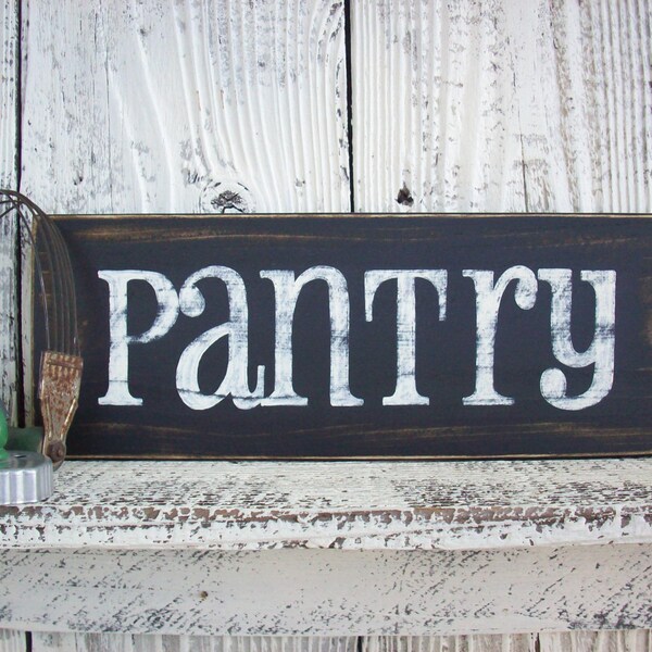 Rustic Pantry Sign - Etsy
