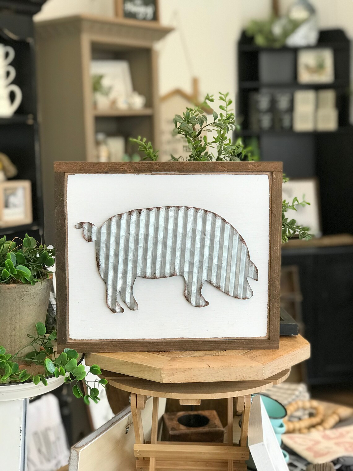 Cow Themed Decor / Country Farmhouse Wall Decor / Metal Farm - Etsy