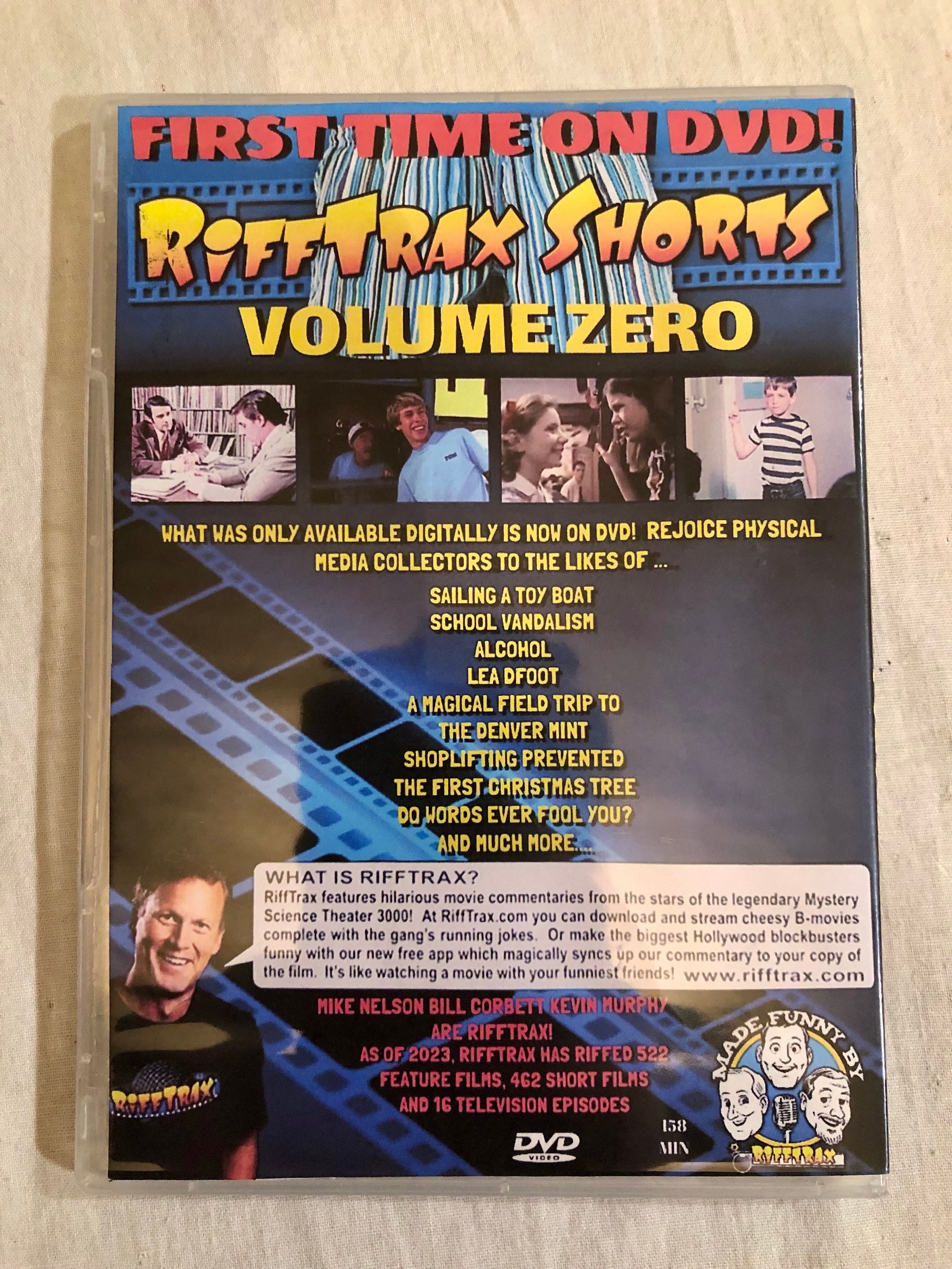 Rifftrax Shorts Volume Zero DVD - Etsy