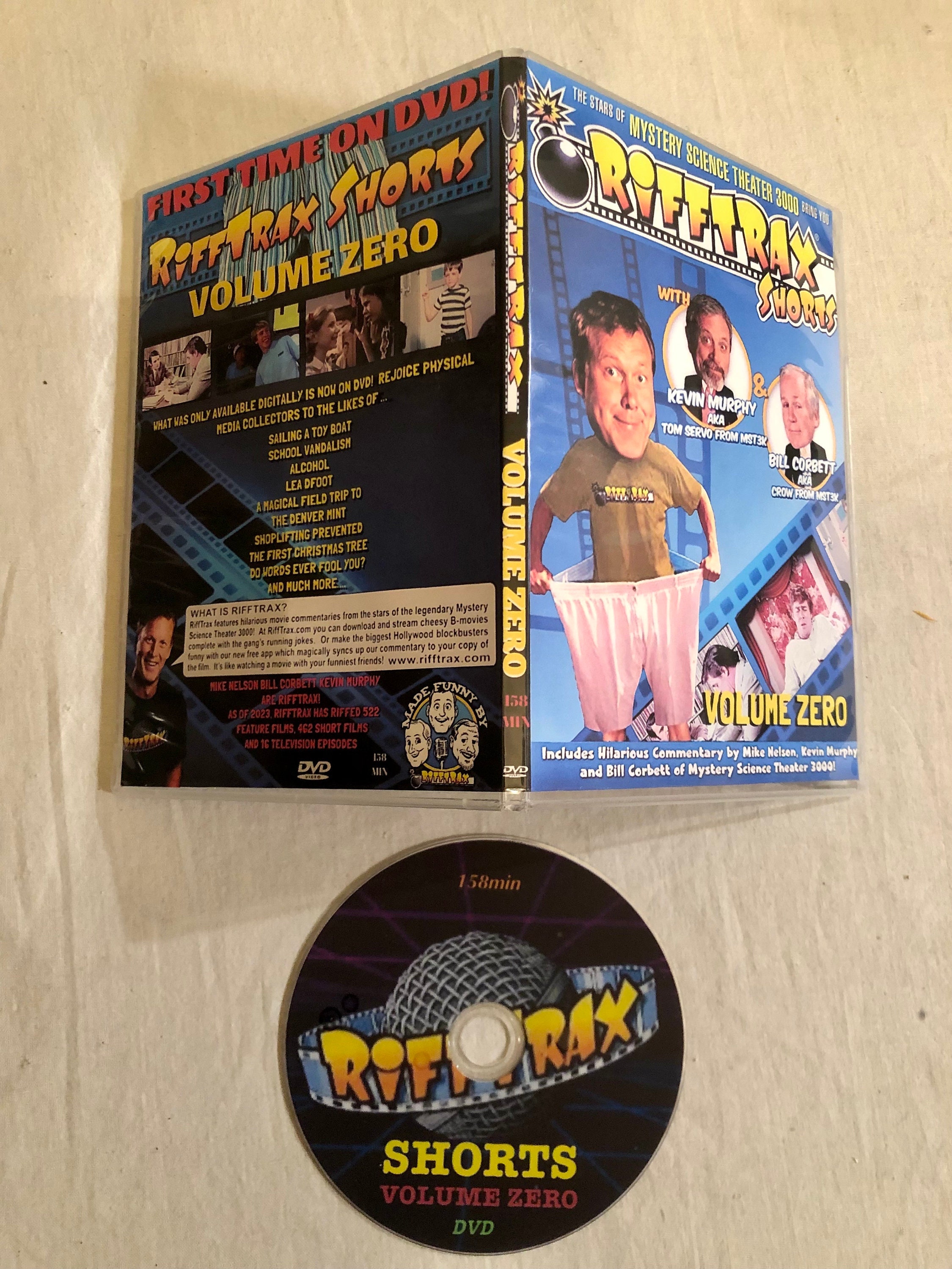 Rifftrax Shorts Volume Zero DVD - Etsy