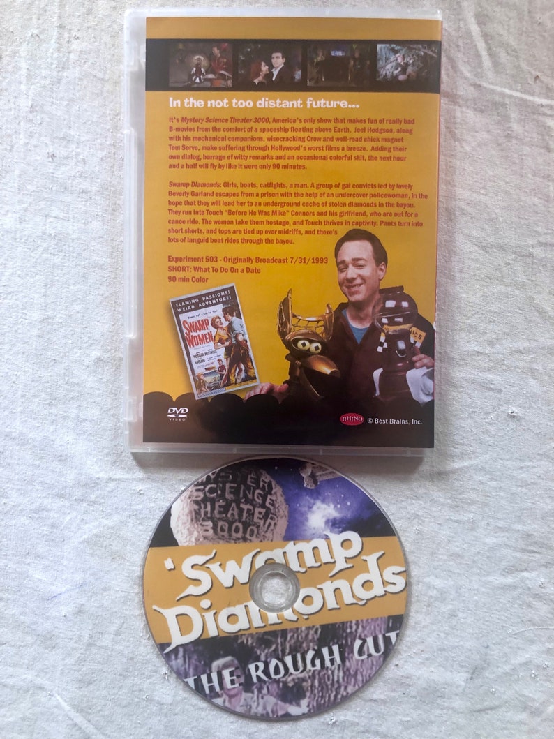 Mystery Science Theater 3000 Swamp Diamonds Rough Cut DVD - Etsy