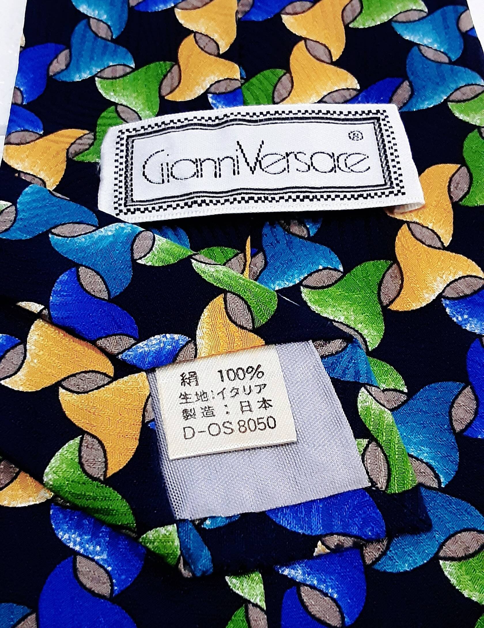 Rare Vintage 80s GIANNI VERSACE Designer Classic Width - Etsy