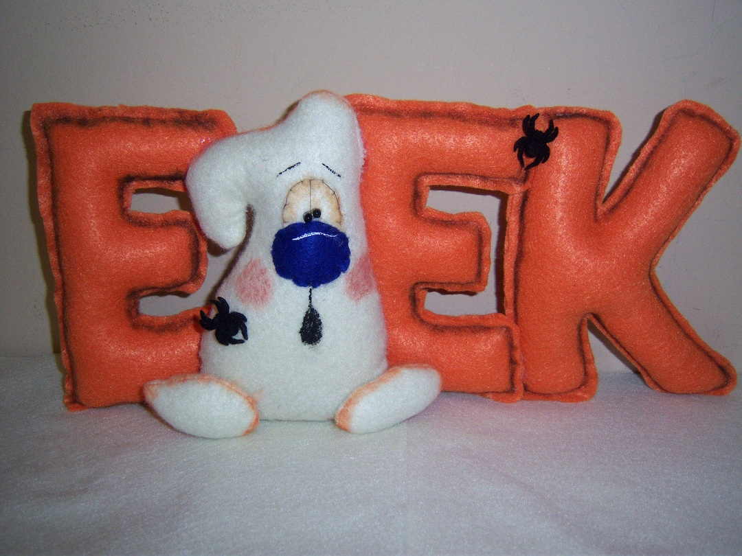 Epattern-ghost EEK Primitive Country Halloween Cloth Craft - Etsy
