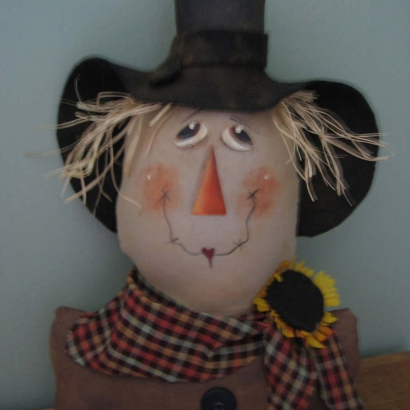 Scarecrow Wreath Kit - Etsy