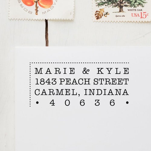 Custom Oklahoma Address Stamp Personalized Oklahoma Return - Etsy