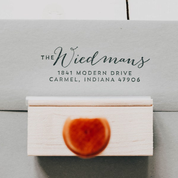 Calligraphy Stamp - Etsy