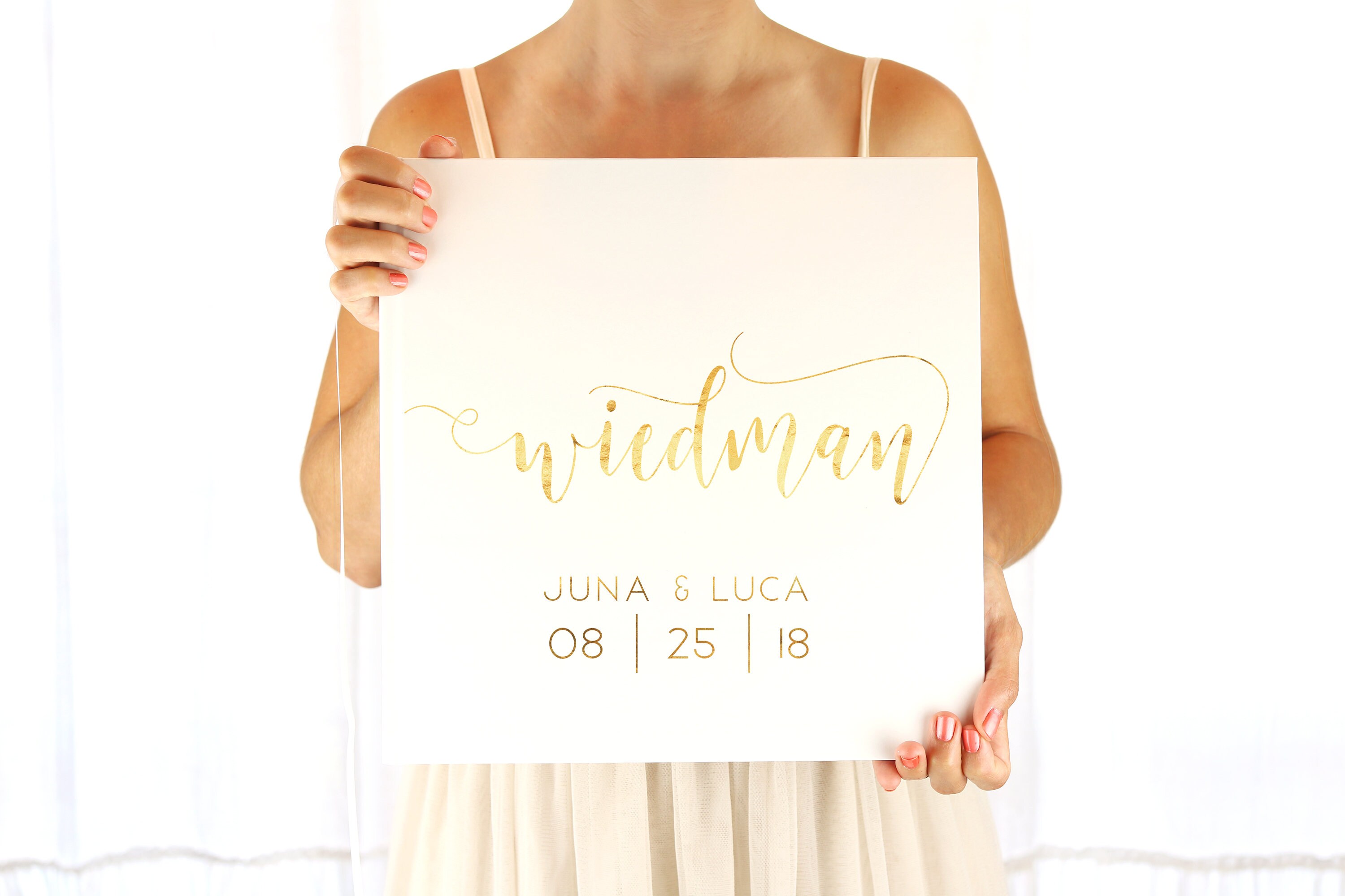 Wedding Guest Book. Gold Guestbook. Gold Foil. Custom Wedding | Etsy