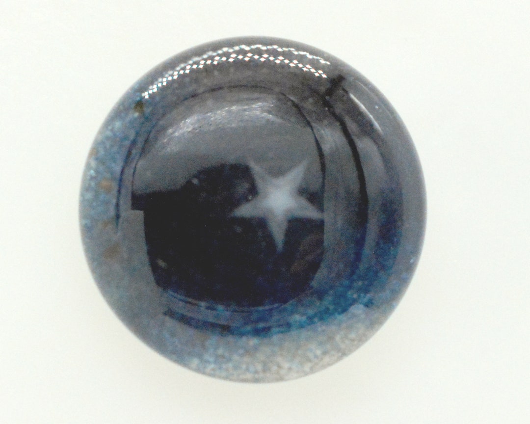 Fused Glass Cabochon, Star - Etsy