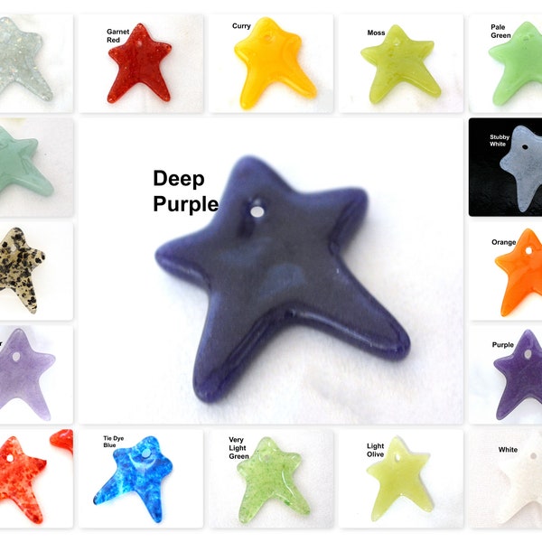Fused Glass Star - Etsy